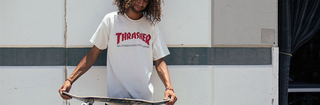 Thrasher apparel, in between skate and fashion