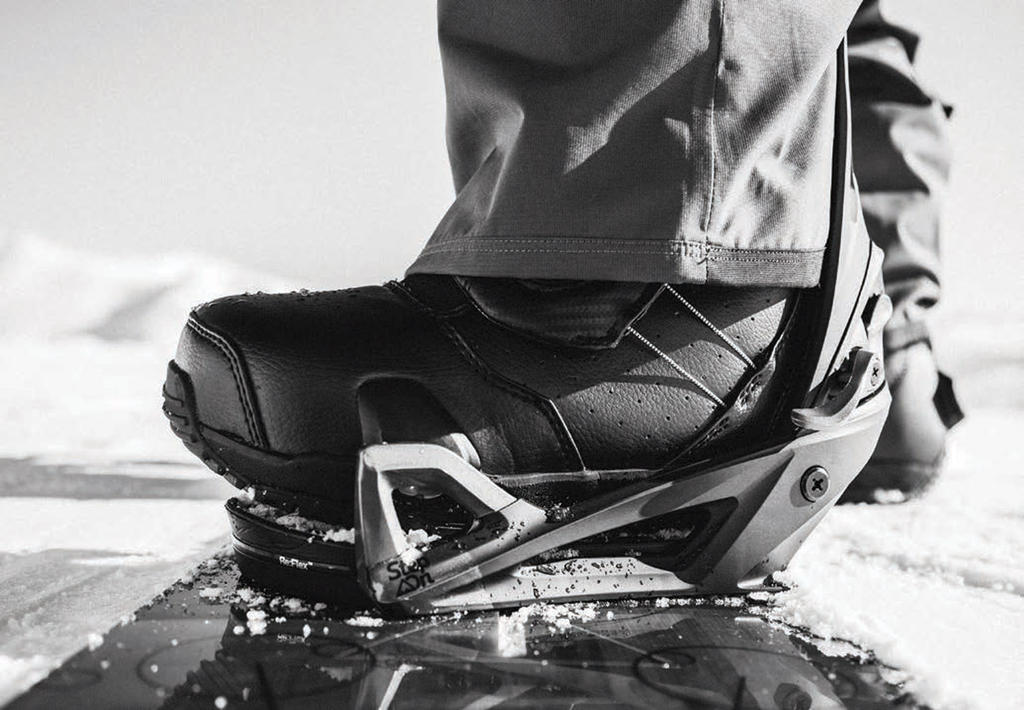 Burton’s new Step On – Click. Click. SHRED!