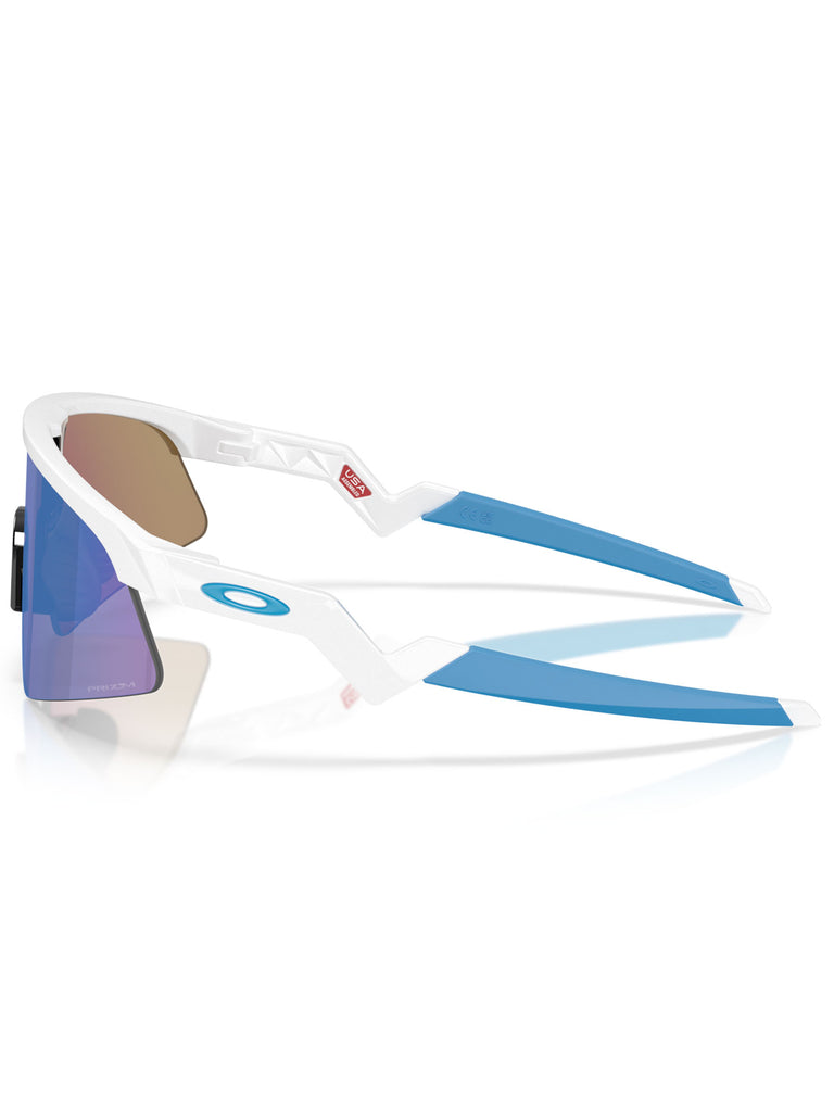 Oakley Resistor Sweep Polished Wht/Prizm Sapphire Sunglasses | EMPIRE