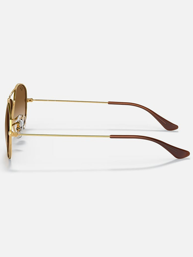 Ray Ban 2024 Cockpit Gold/Brown Gradient Sunglasses | EMPIRE