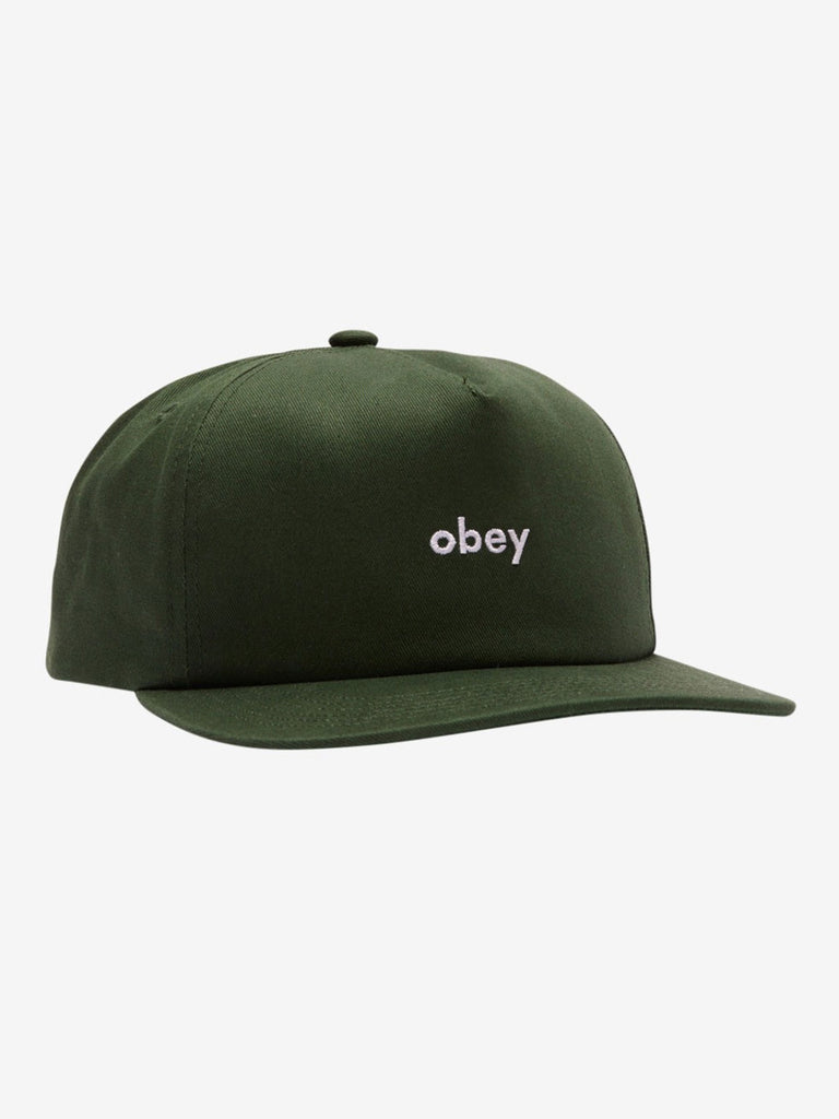 Obey Lowercase Snapback Hat | EMPIRE