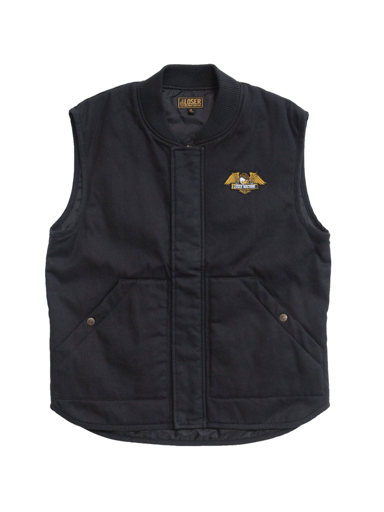 Loser Machine Condor Dusty Black Vest Spring 2025 | EMPIRE
