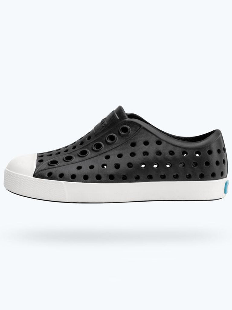 Native Jefferson Jiffy Black/Shell White Shoes | EMPIRE