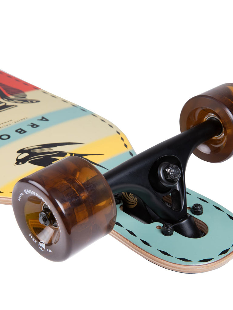 Arbor Drop Thru Artist Jess Mudgett Axis Complete Longboard | EMPIRE
