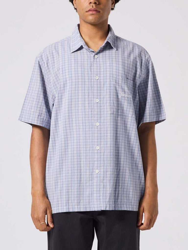 Former Manners Check Short Sleeve Buttondown Shirt | EMPIRE