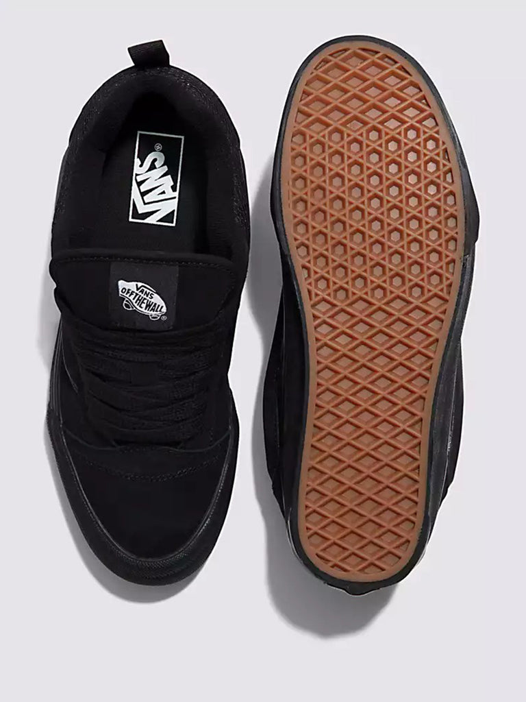 Vans Knu Skool Black/Black Shoes | EMPIRE
