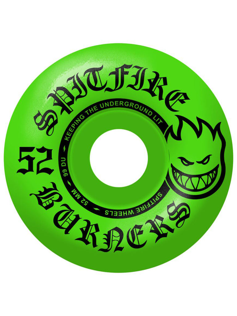 Spitfire Burners Bighead Green Skateboard Wheels 2025 | EMPIRE