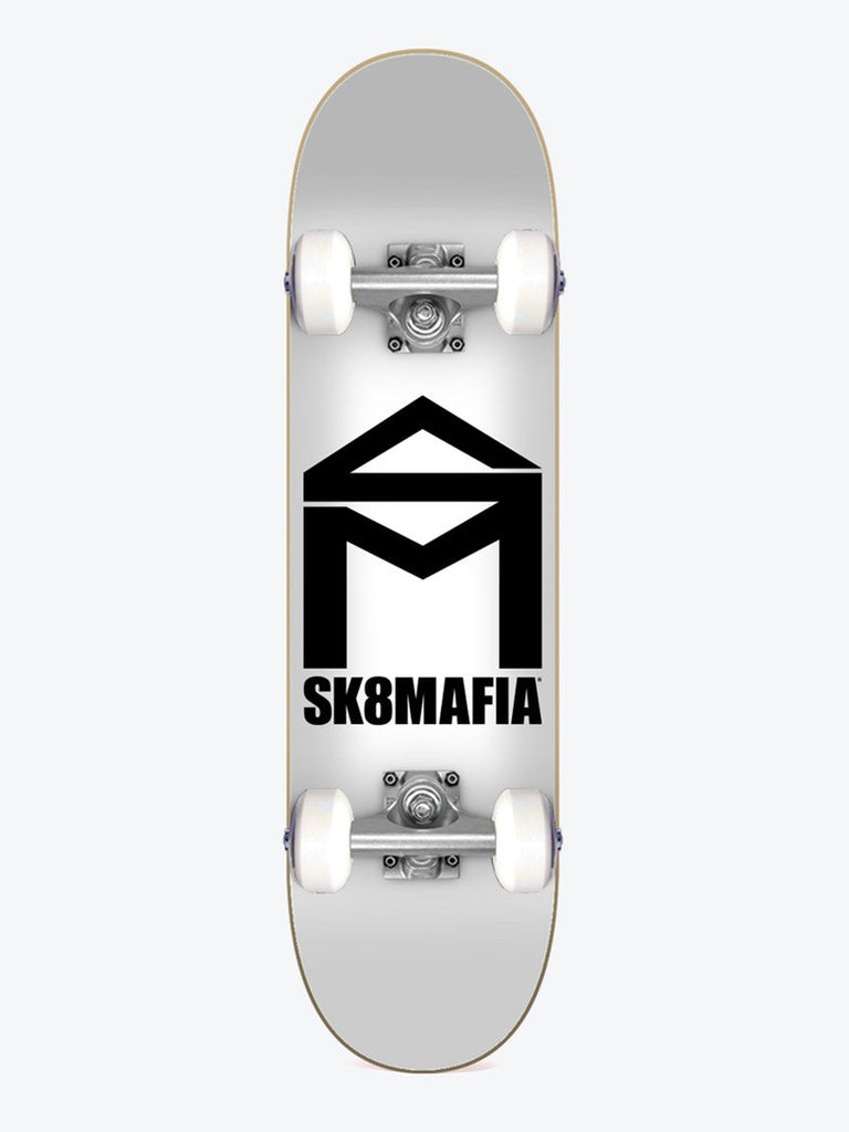 Sk8mafia House Logo Micro White 6'' Complete Skateboard | EMPIRE