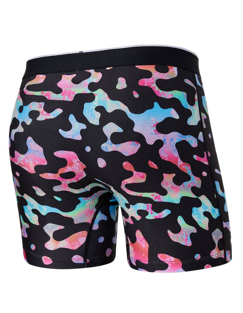 Saxx Volt Breathable Mesh Washed Out Camo Multi Boxer | EMPIRE