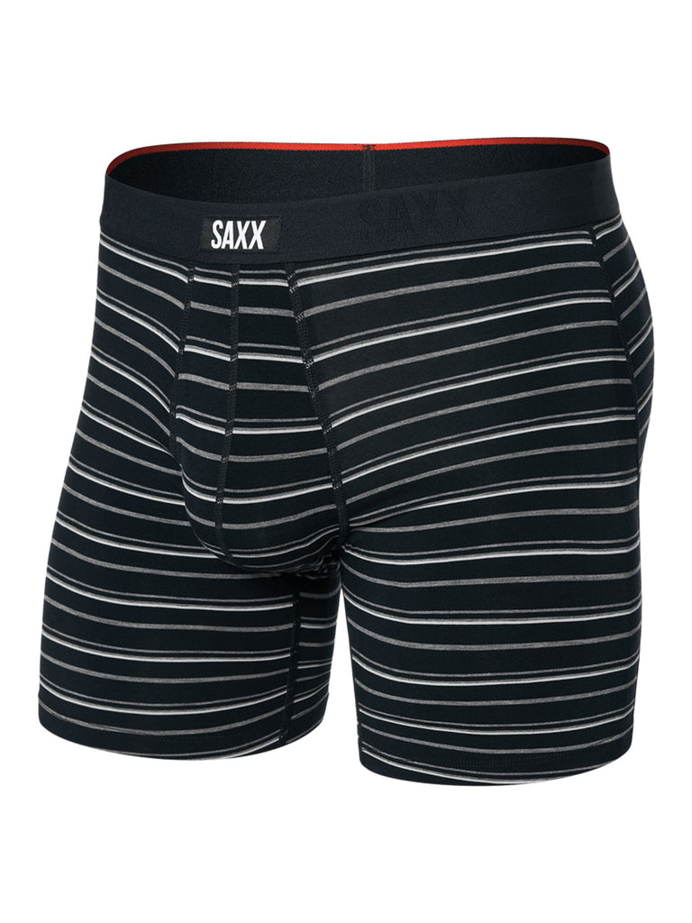 Saxx Vibe Xtra Black Coast Stripe Boxer | EMPIRE