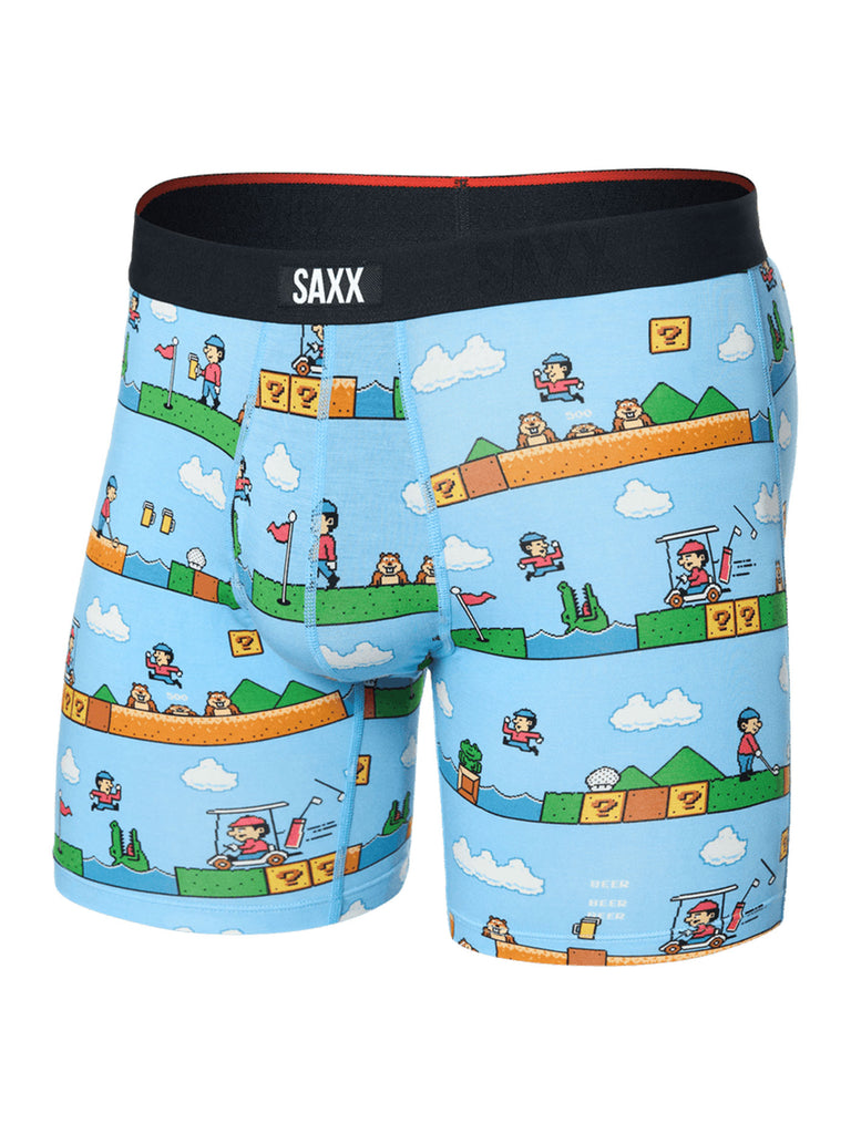 Saxx Vibe Extra Out Of Bound Blue Boxer | EMPIRE