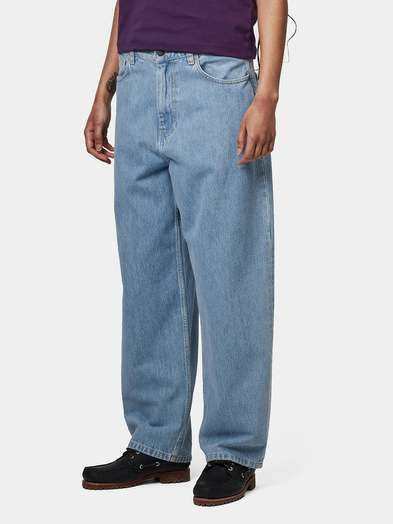 Carhartt Wip Brandon Blue Stone Bleached Jeans Spring 2025 | EMPIRE