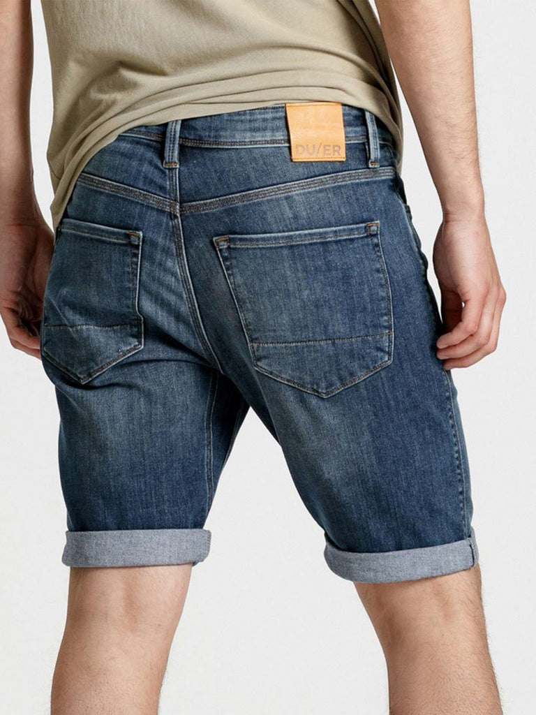 Duer Performance Denim Commuter Shorts | EMPIRE