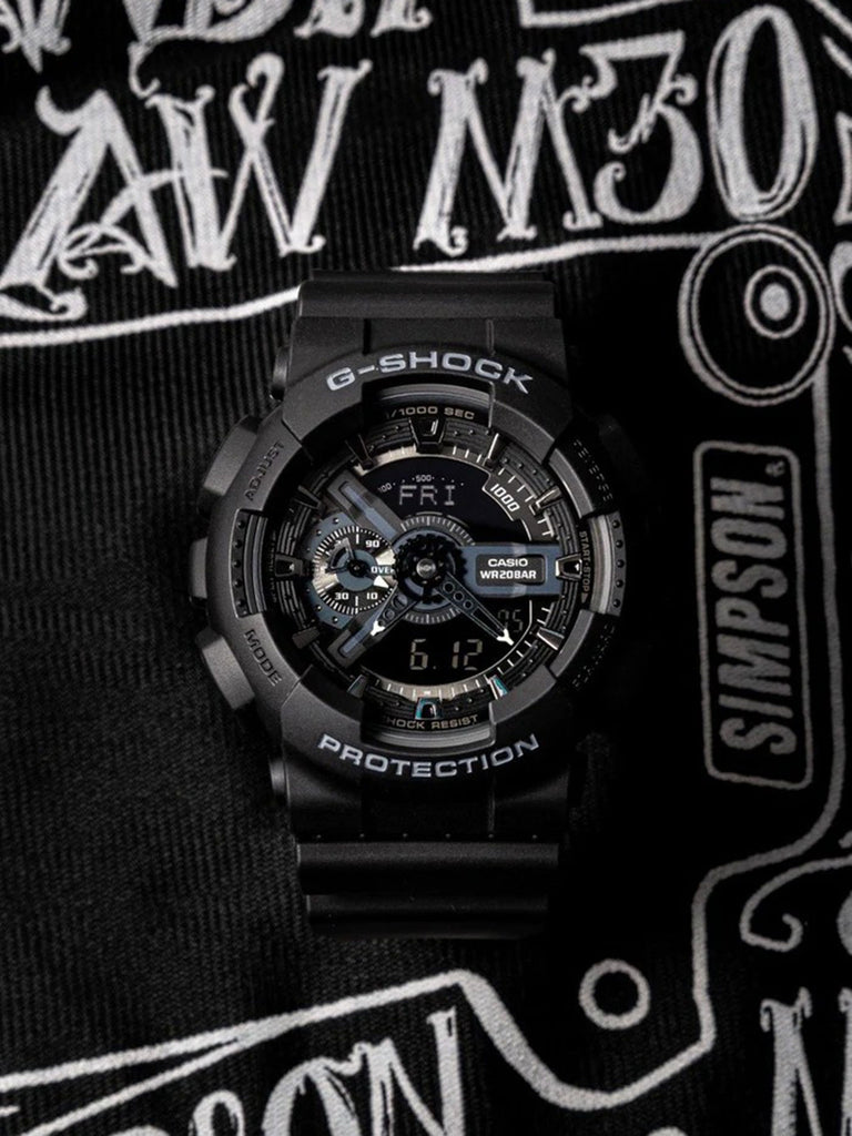 G-SHOCK XL Anadigi Resin Black With Metal Accents Watch | EMPIRE