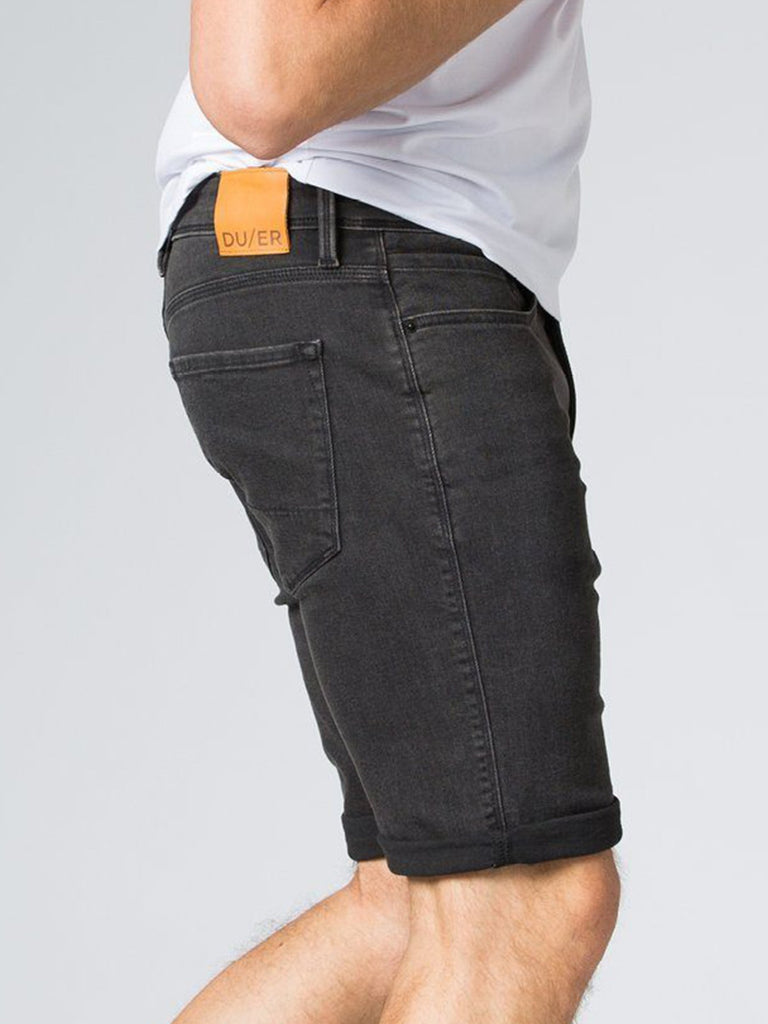 Duer Performance Denim Commuter Shorts | EMPIRE