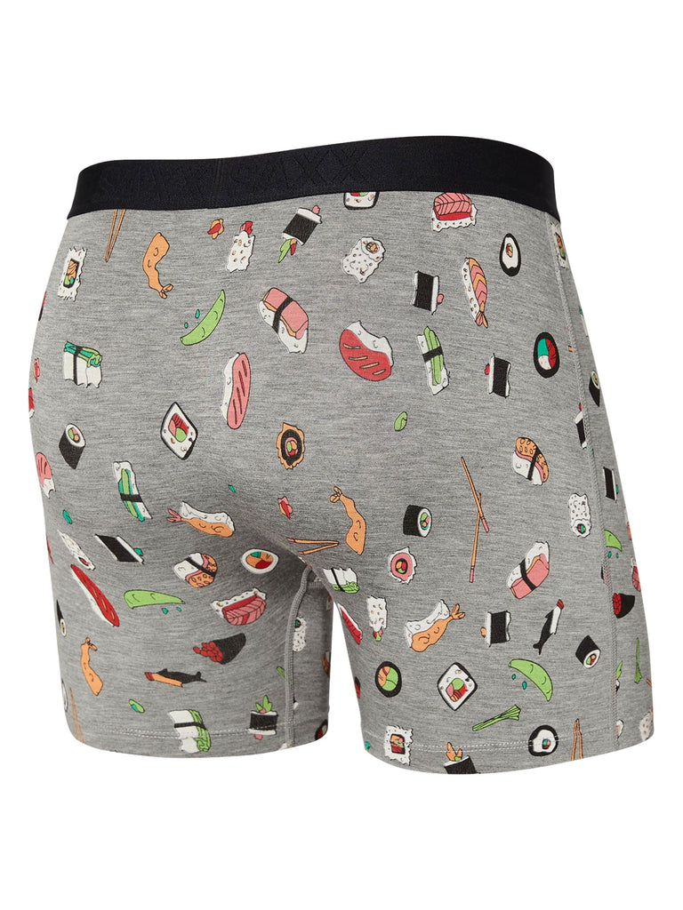 SAXX Vibe Brief Grey Sushi Doobie Doo Boxer | EMPIRE