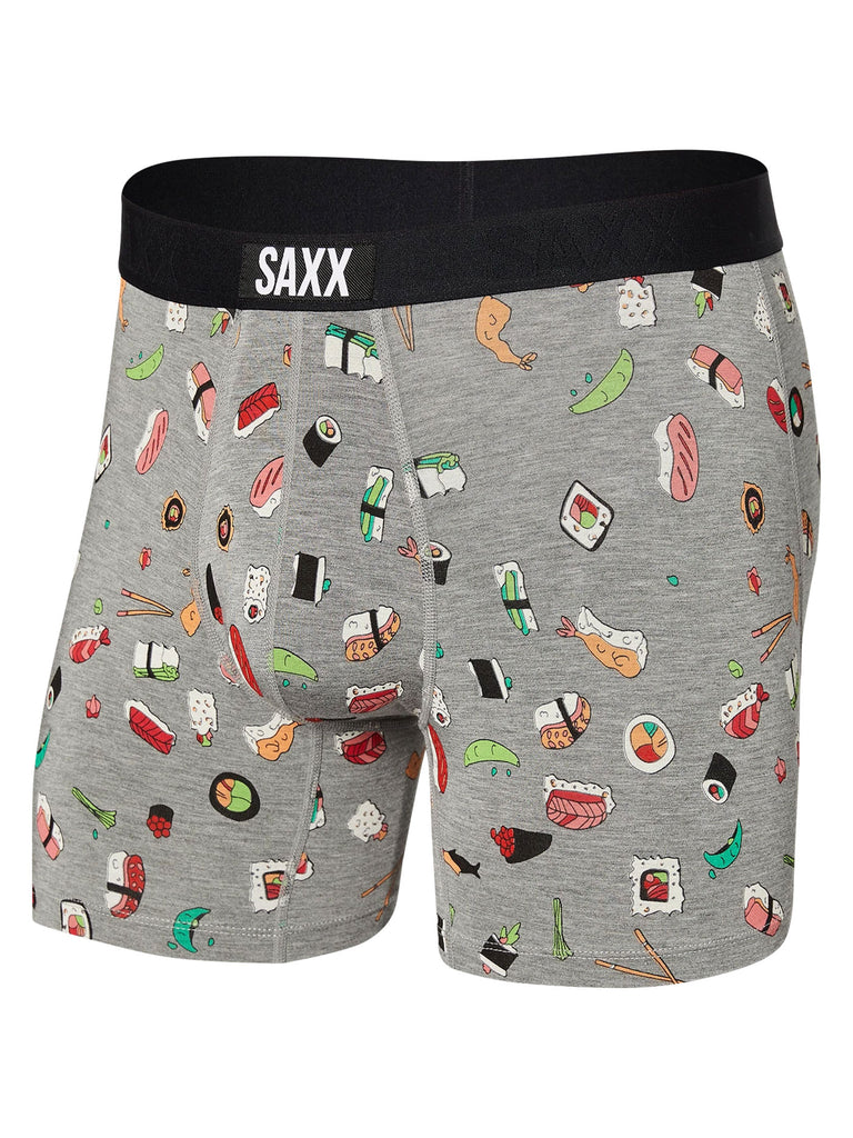 SAXX Vibe Brief Grey Sushi Doobie Doo Boxer | EMPIRE
